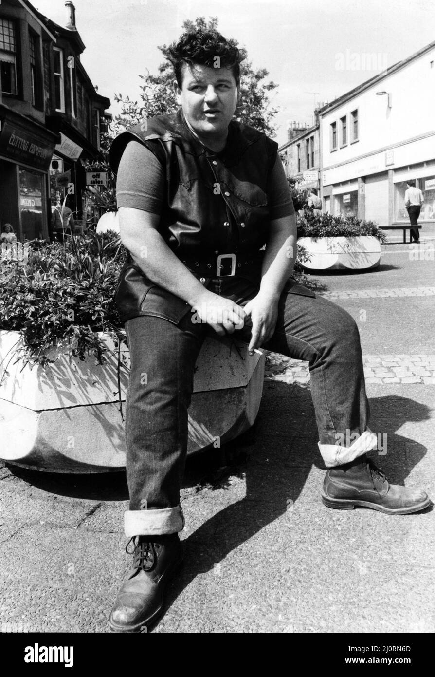 Robbie Coltrane, who tonight appears in the Crystal Cube. 7th July 1983 ...