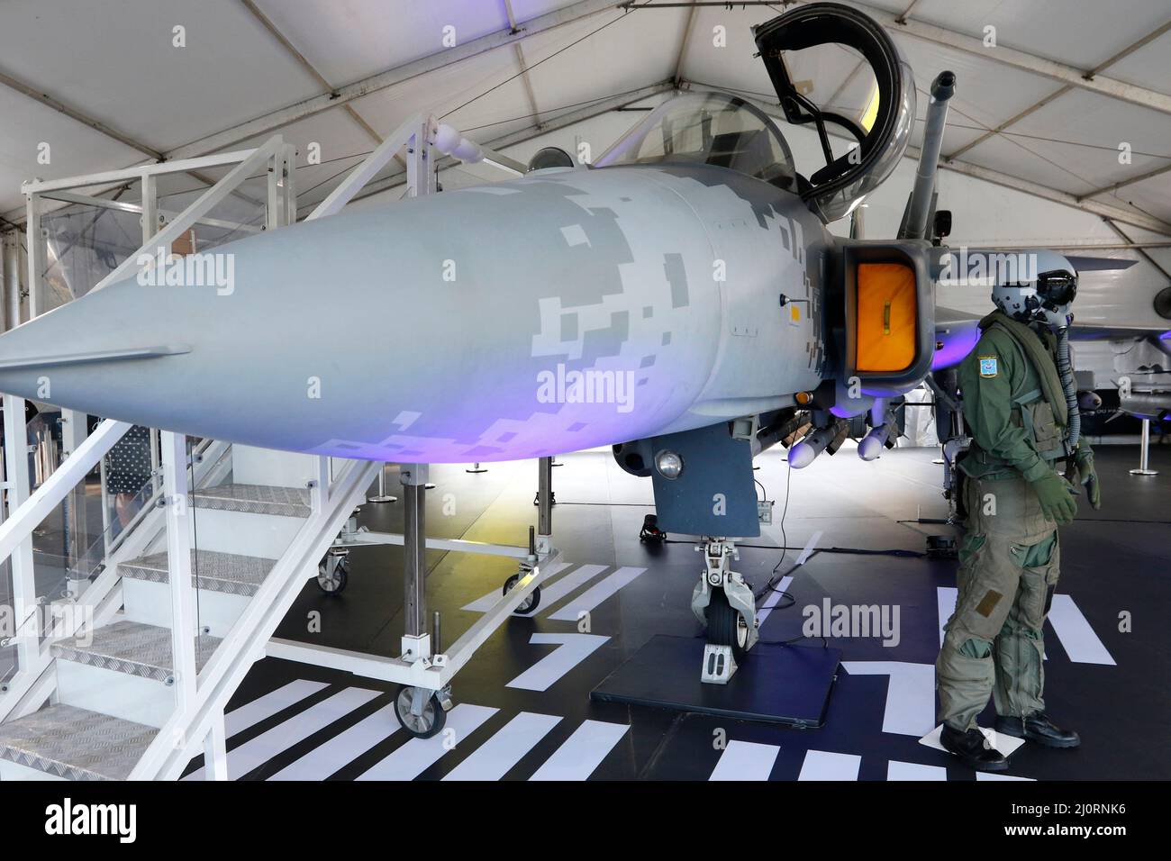 Brazilian F-39E Gripen, the Brazilian Air Force fighter aircraft ...