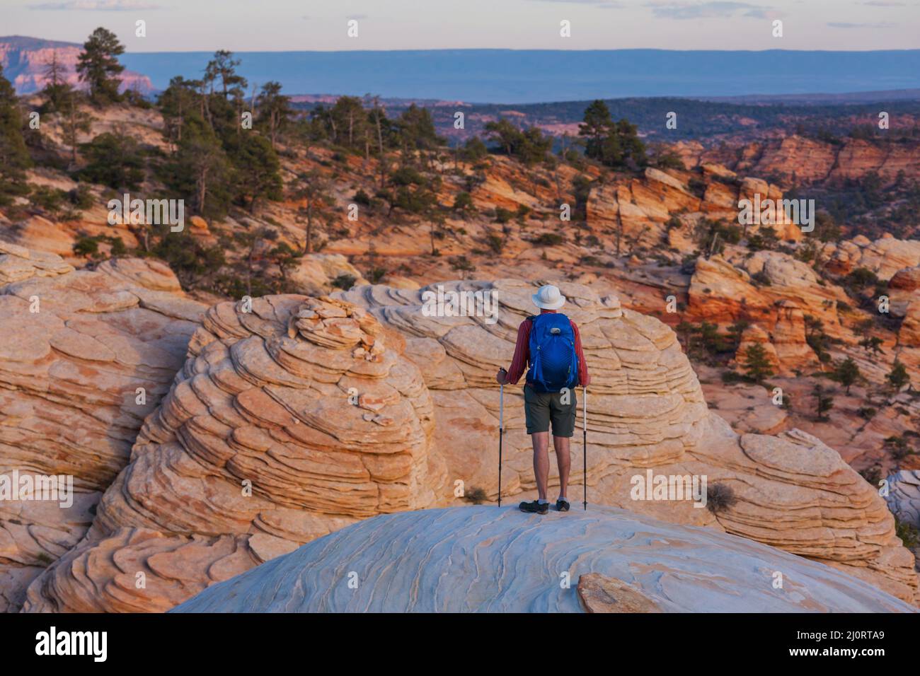 Hike in Utah Stock Photo - Alamy