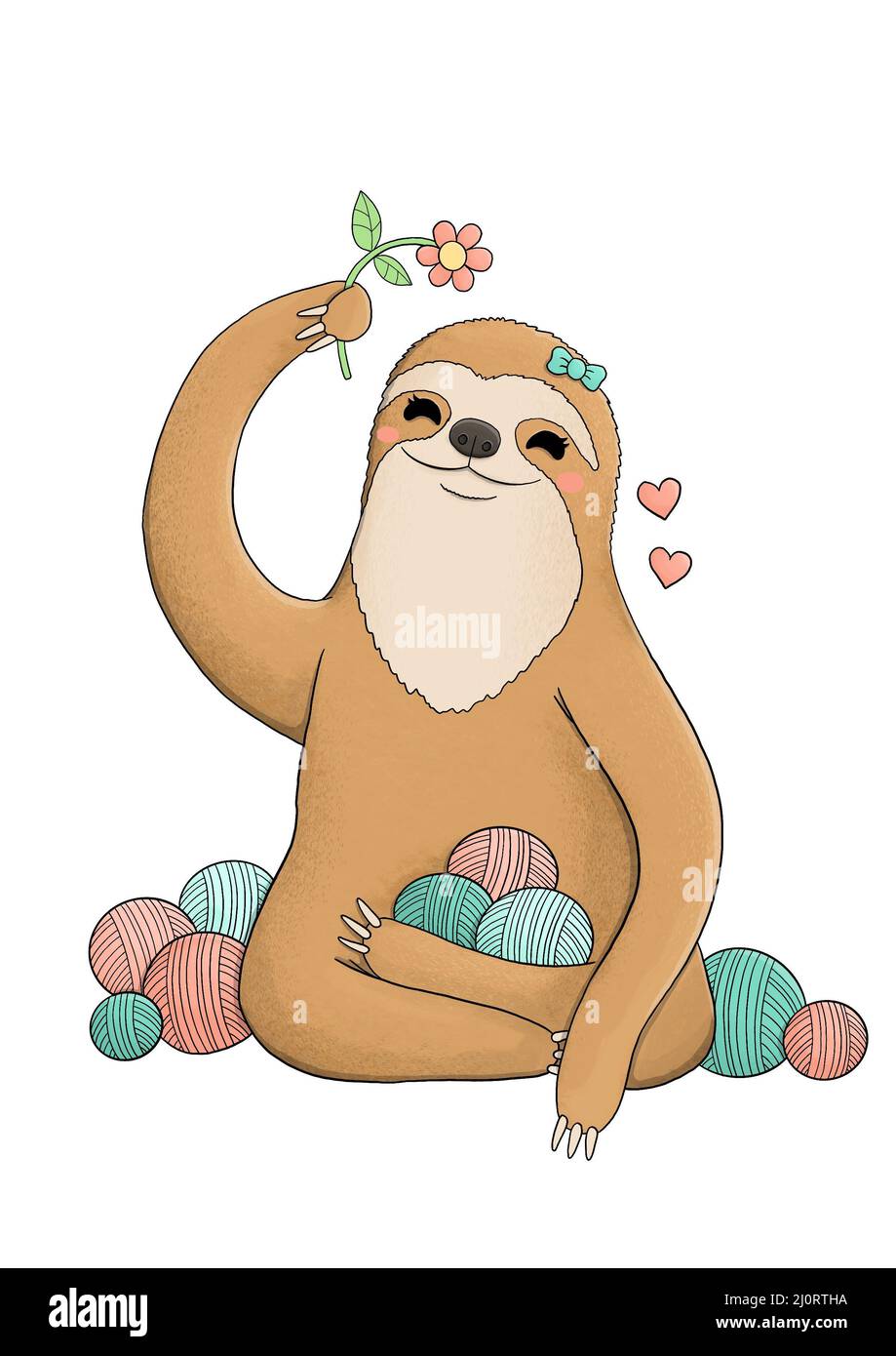 Sloth bear tree Cut Out Stock Images & Pictures - Alamy