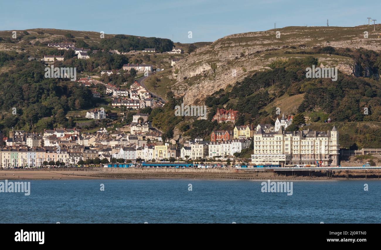 Llandudno town centre hi-res stock photography and images - Alamy