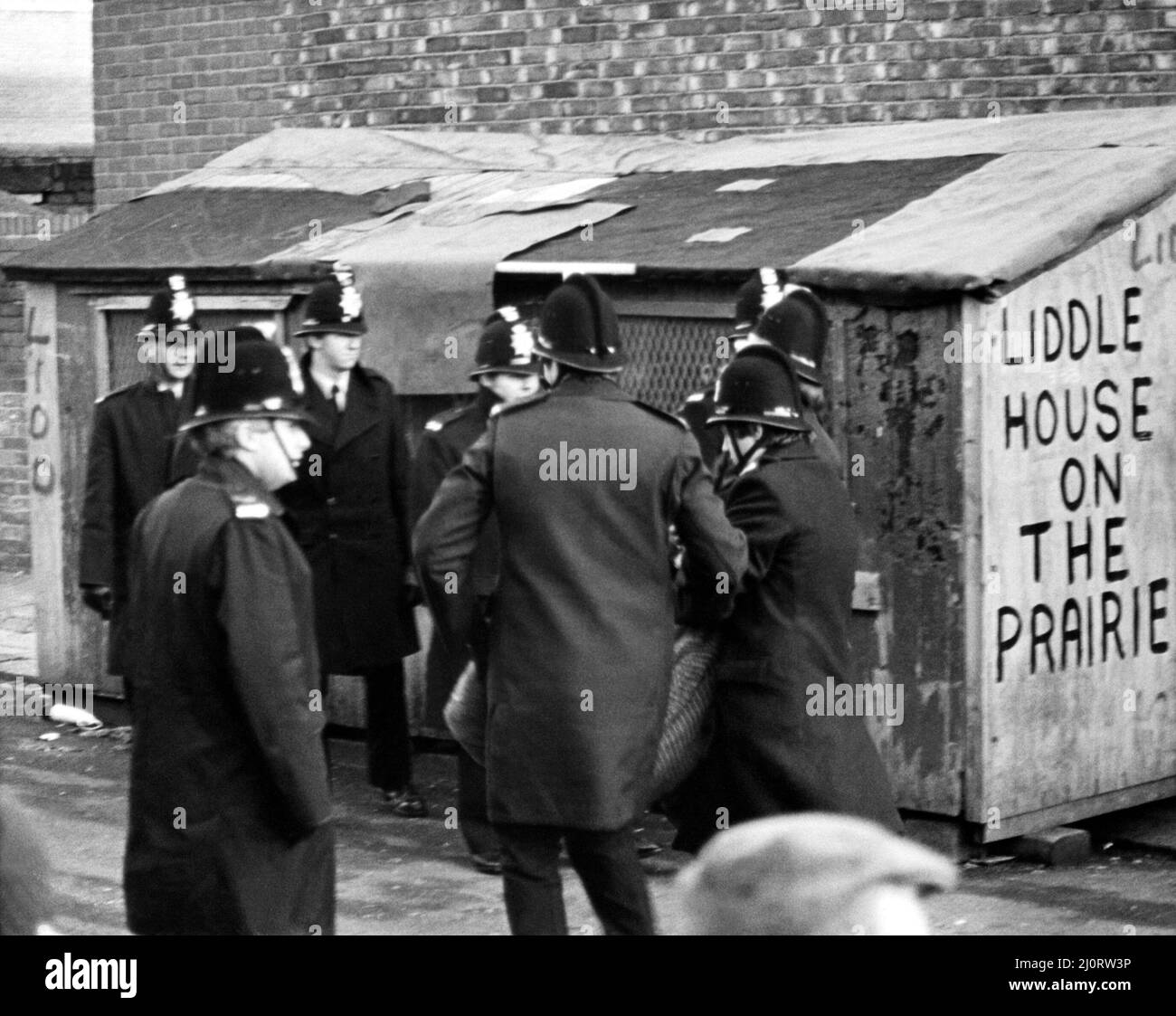 Mining strike 1984 Black and White Stock Photos & Images - Alamy
