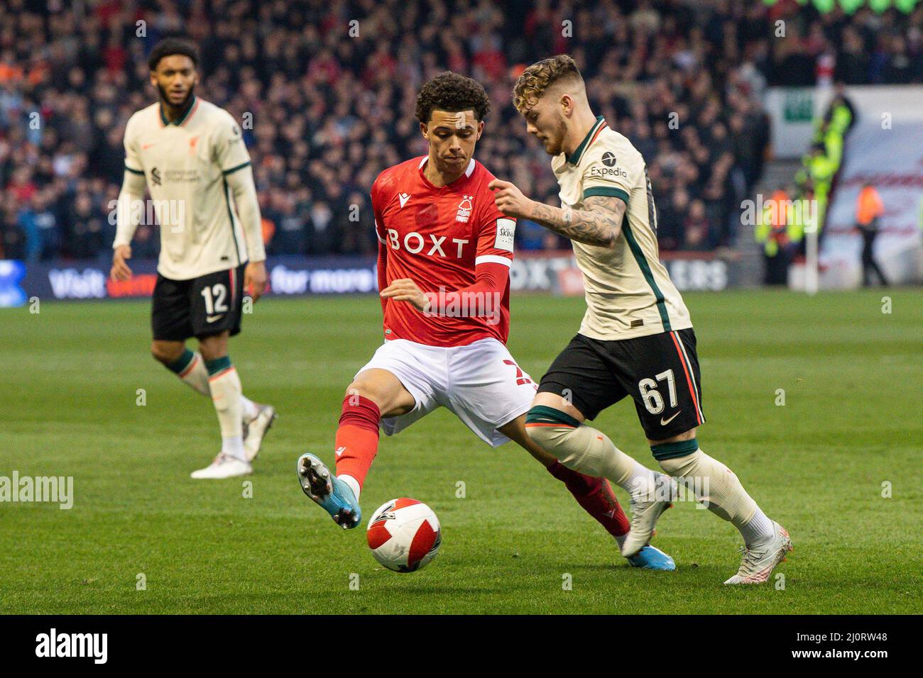 Harvey elliott in action hi-res stock photography and images - Alamy