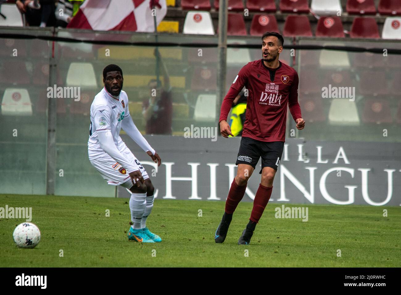 Reggio Calabria, Italy. 19th Mar, 2022. Dimitrios Stavropoulos reggina ...
