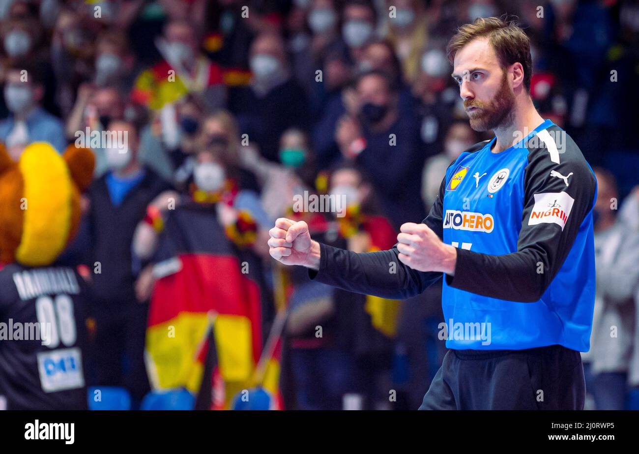 Kassel, Germany. 20th Mar, 2022. Handball: International match, Germany ...