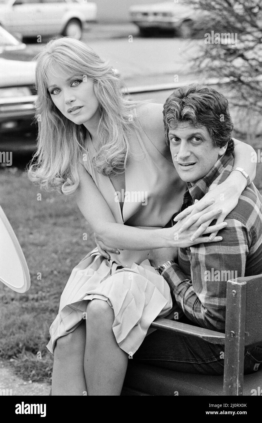 Tanya Roberts, American actress in London, Tuesday 23rd October 1984, she will be starring in ...