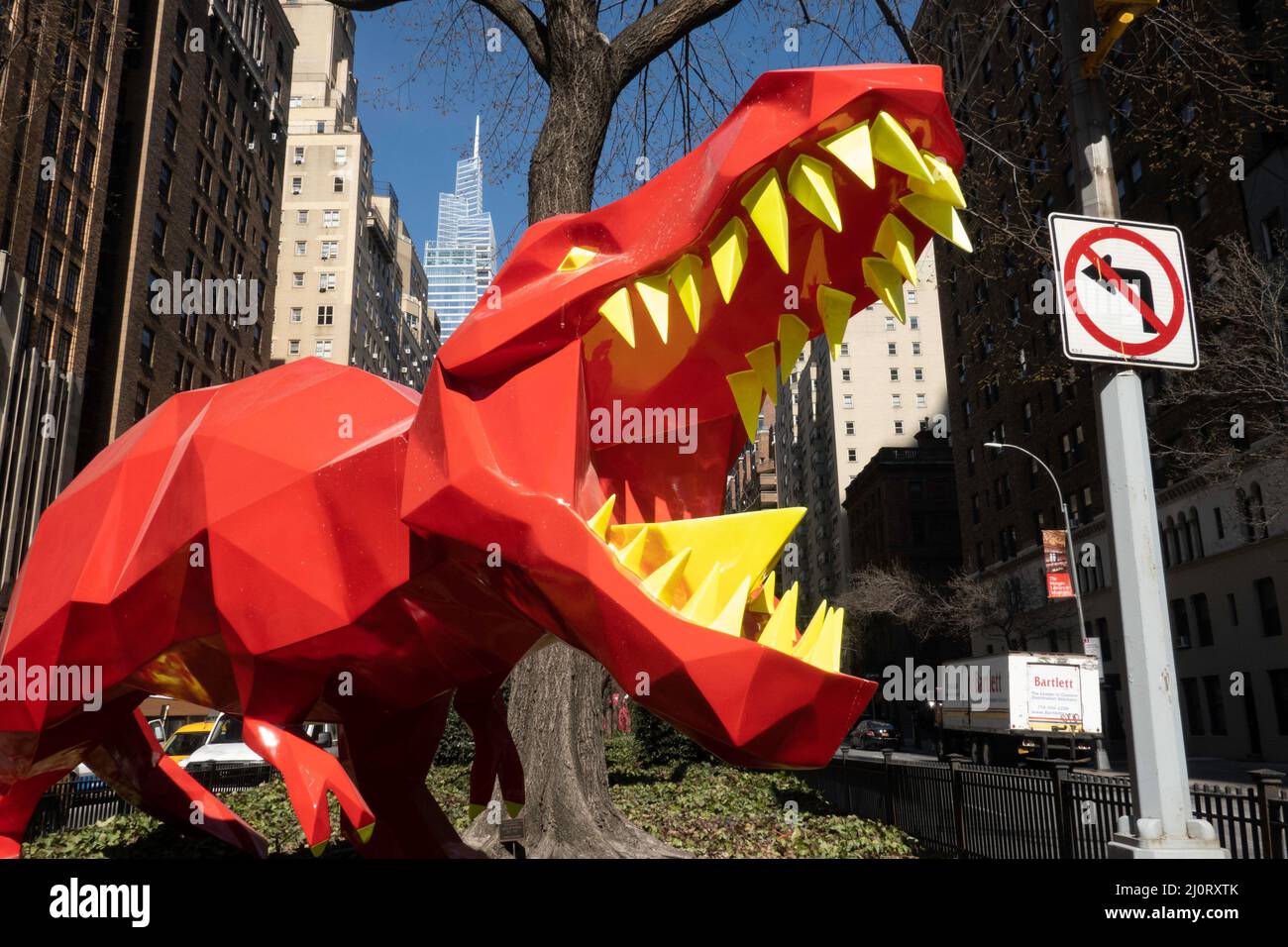 Idriss B installation of whimsical animal creatures are on display in ...