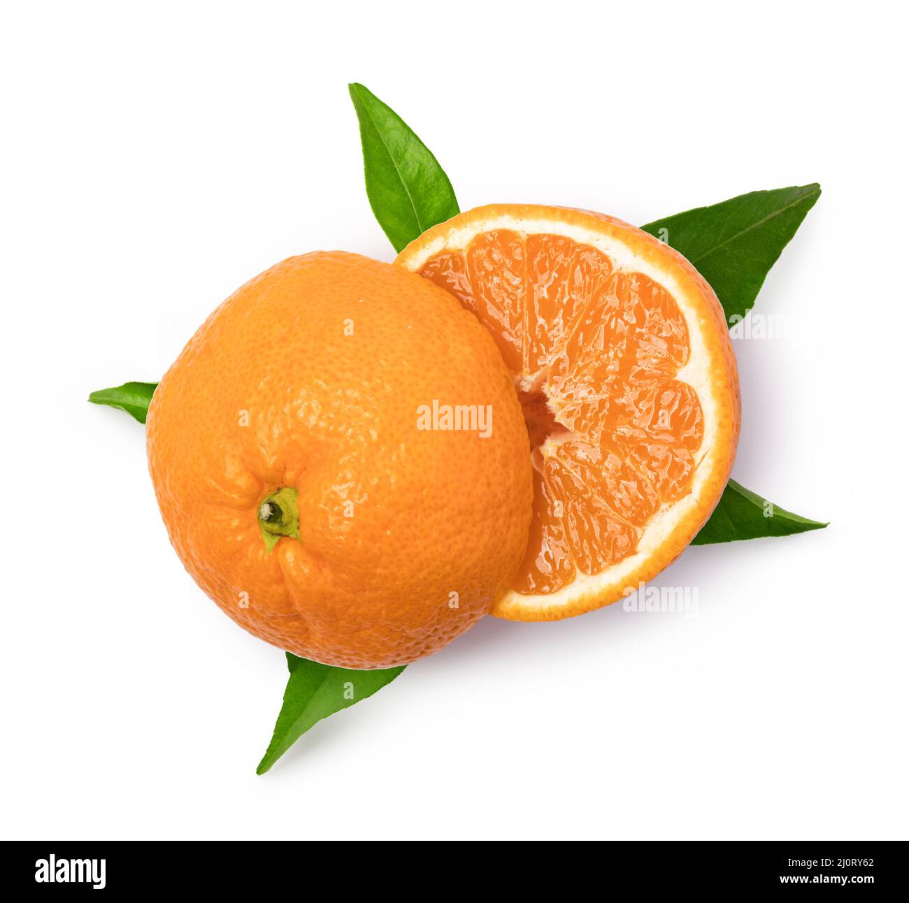 Juicy tangerines mandarins isolated hi-res stock photography and images ...