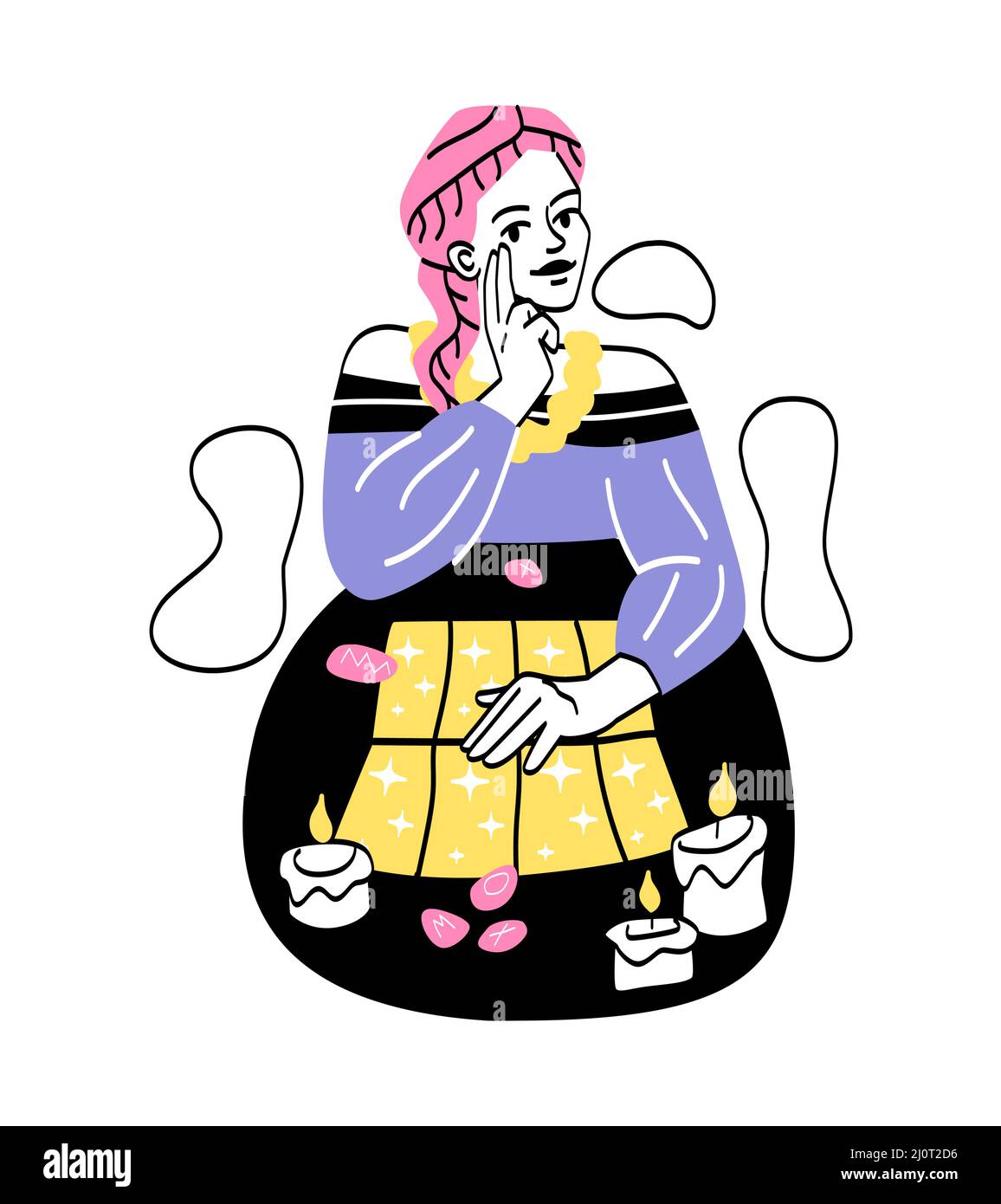 Fortune tellers predicting future Stock Vector Image & Art - Alamy