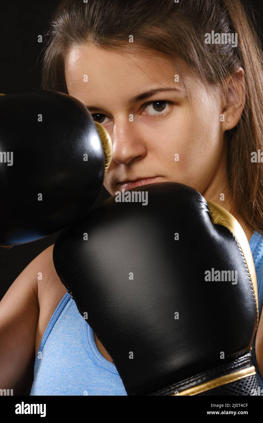 Female young young people angry hi-res stock photography and images - Alamy
