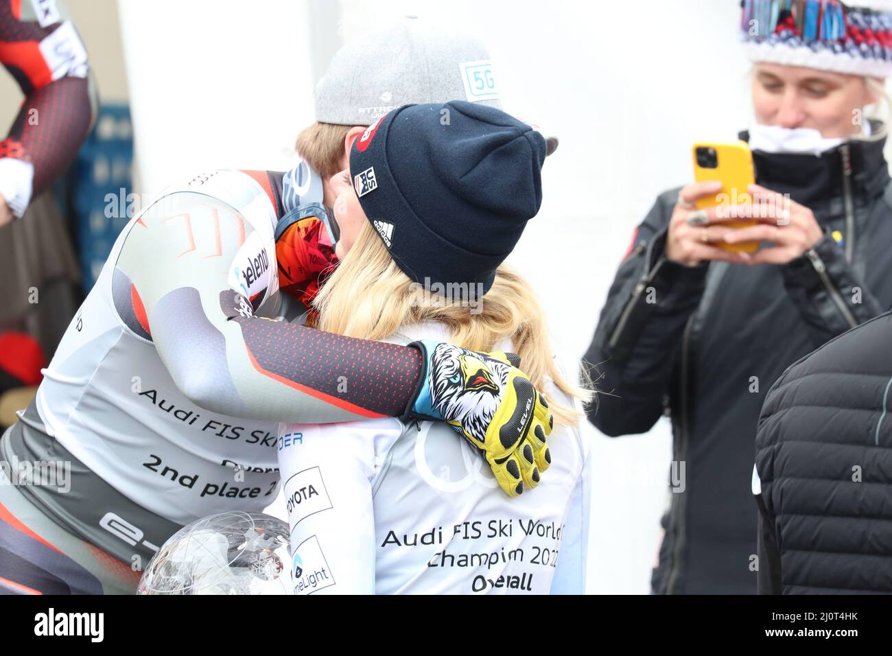Meribel, France. 20th Mar, 2022. Alpine Ski World Cup finals. Mikaela ...