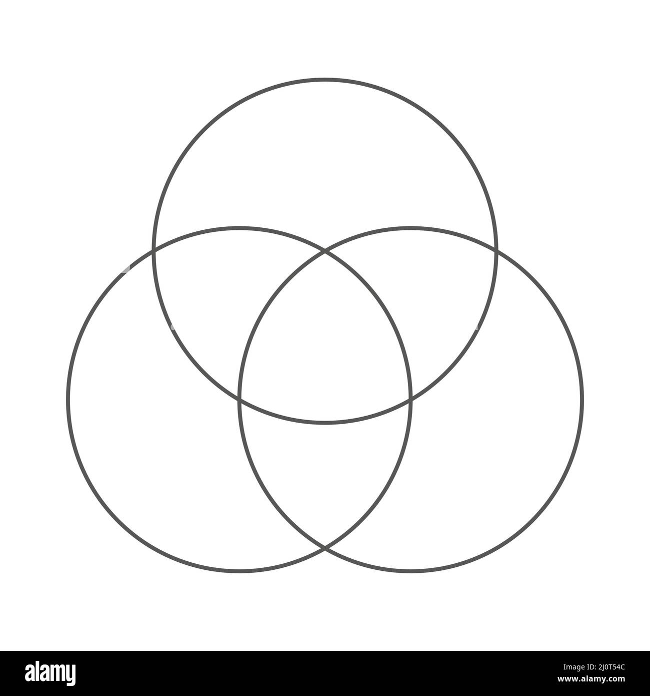 Infographic 3 part circle hi-res stock photography and images - Alamy