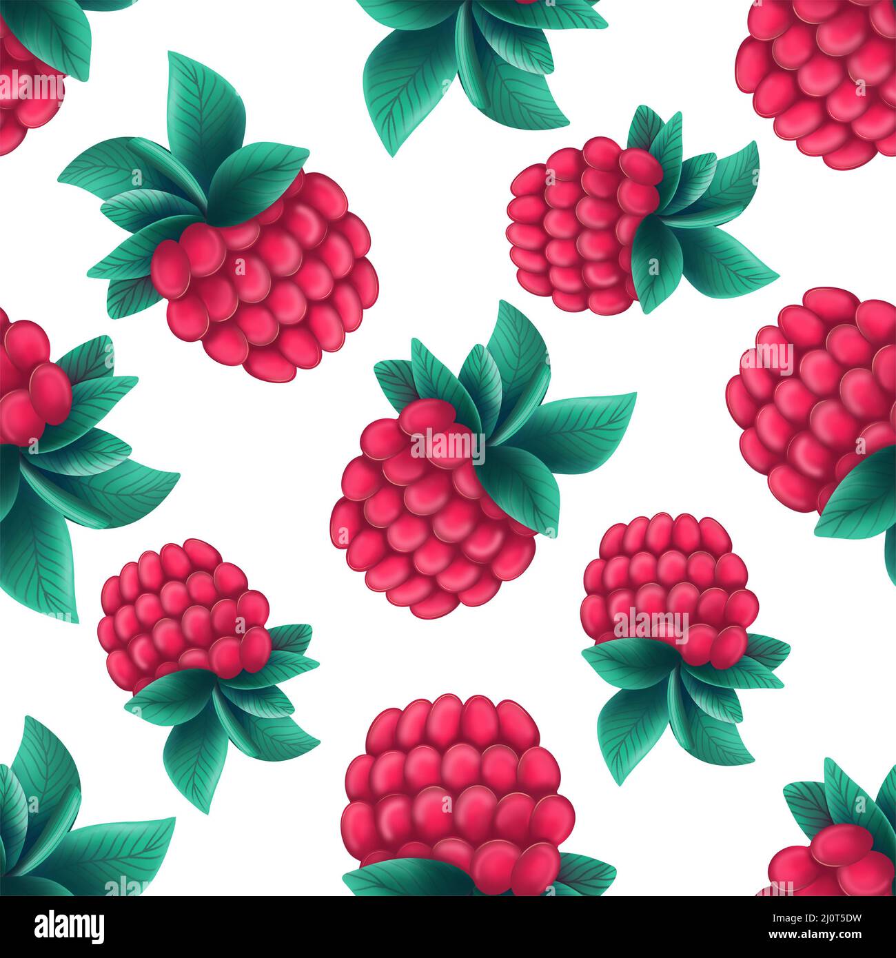 Raspberry pattern hi-res stock photography and images - Alamy