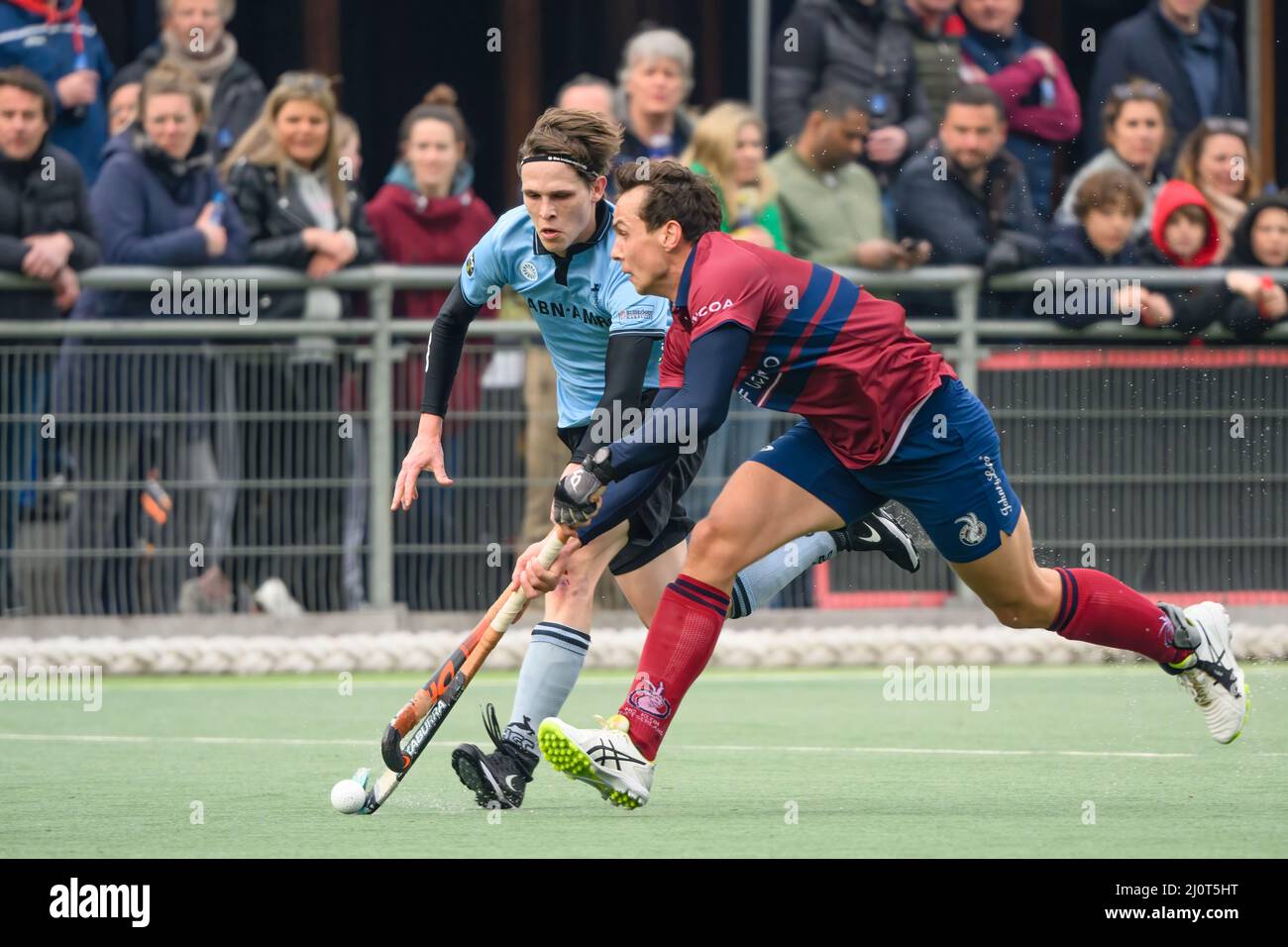 DEN HAAG, 20-03-2022, HC Klein Zwitserland, Tulp Hockey Hoofdklasse ...