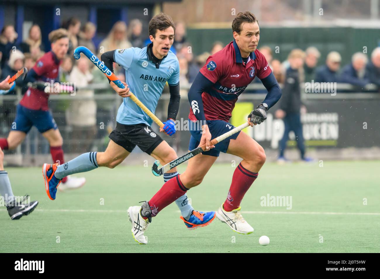 DEN HAAG, 20-03-2022, HC Klein Zwitserland, Tulp Hockey Hoofdklasse ...