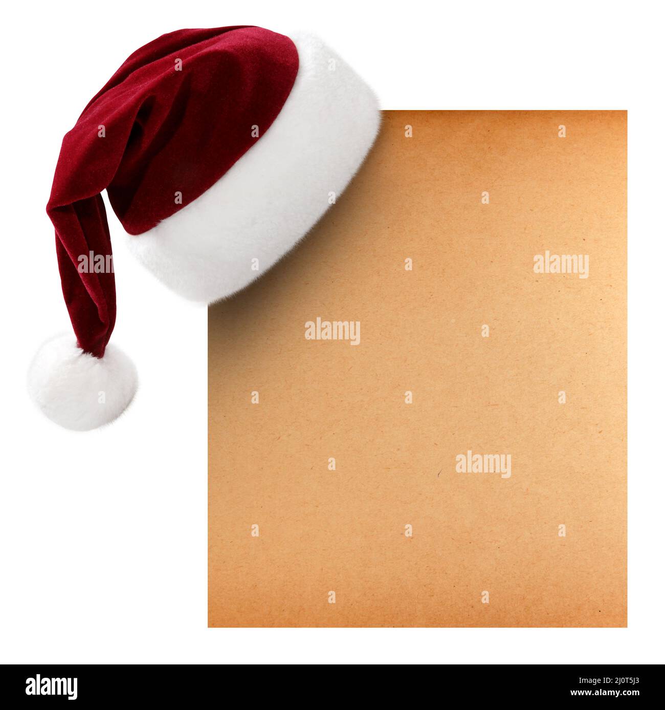 Happy merry christmas hat Cut Out Stock Images & Pictures - Alamy