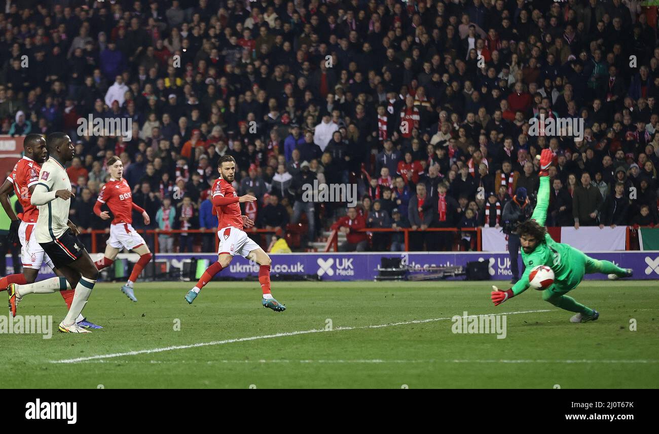 Nottingham forest goal 2022 hi-res stock photography and images - Alamy