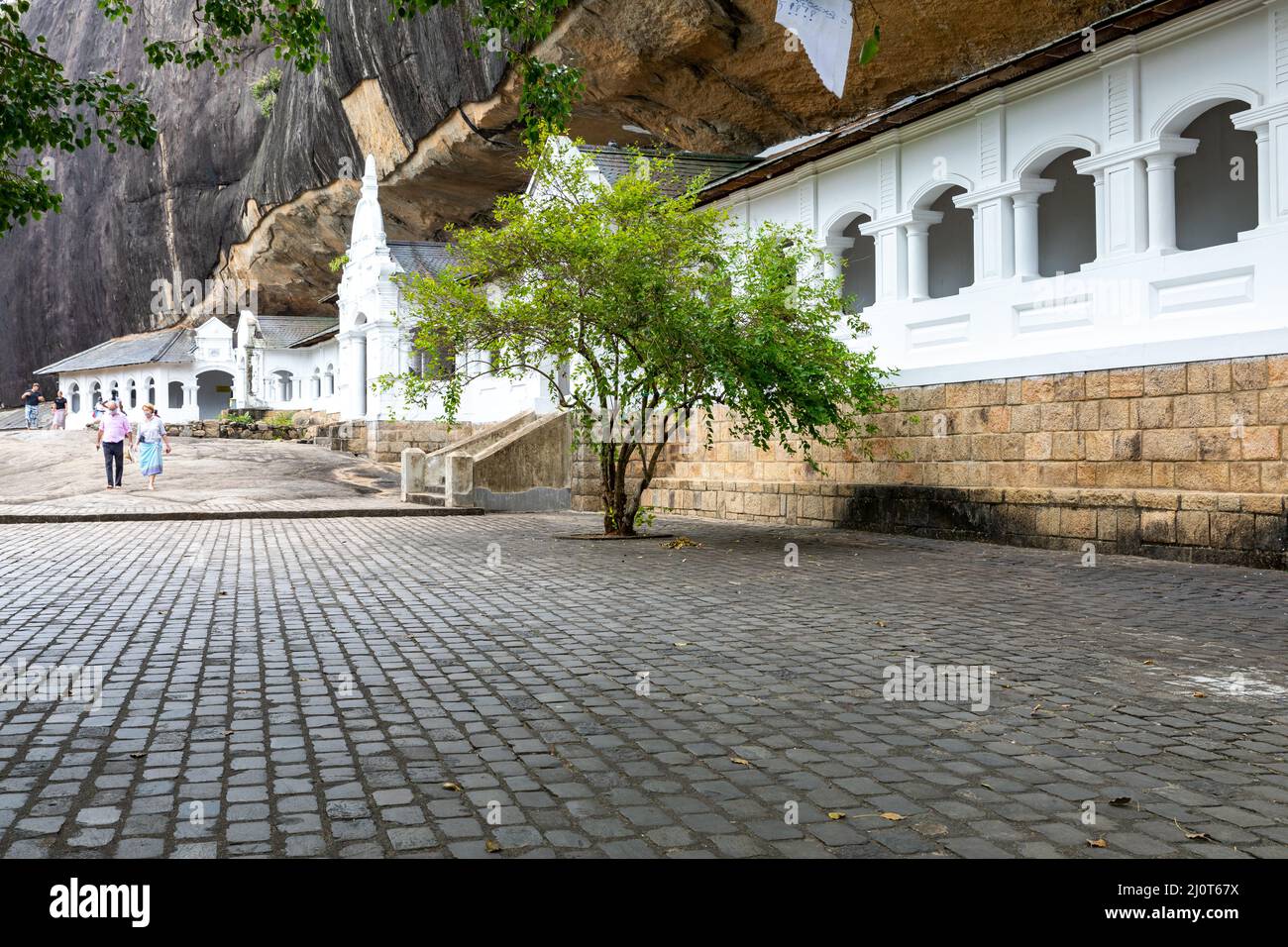 Dambulla Cave Temple in Dambulla. Cave Temple is a World Heritage Site ...