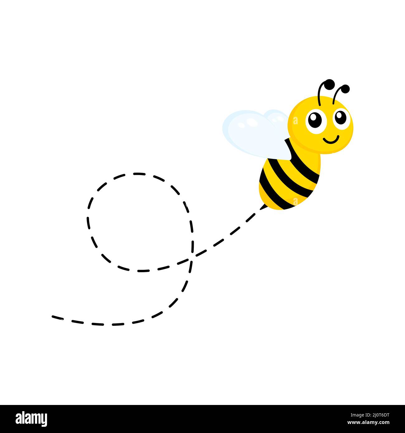 Bee Buzz Trail Clipart