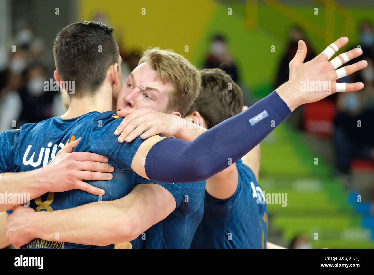 AGSM Forum, Verona, Italy, March 20, 2022, Exultation of Rok Mozic ...