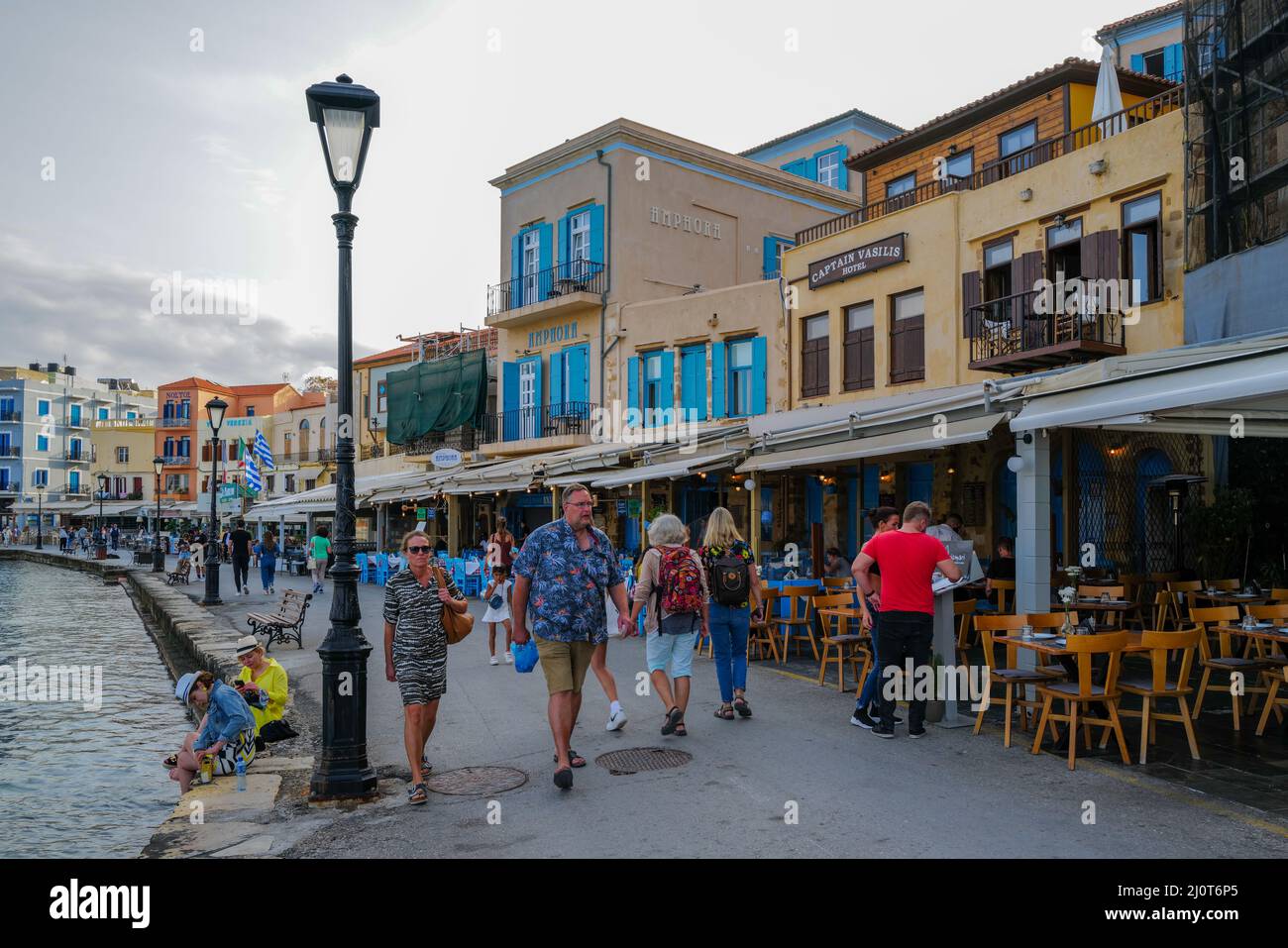 Crete greece old town hi-res stock photography and images - Alamy
