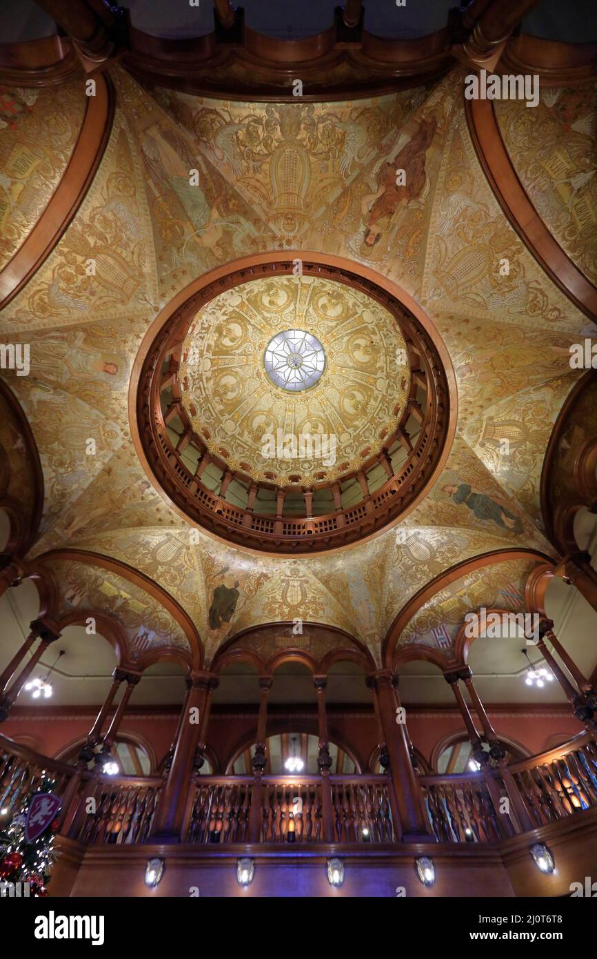 Flagler college domed ceiling hi-res stock photography and images - Alamy