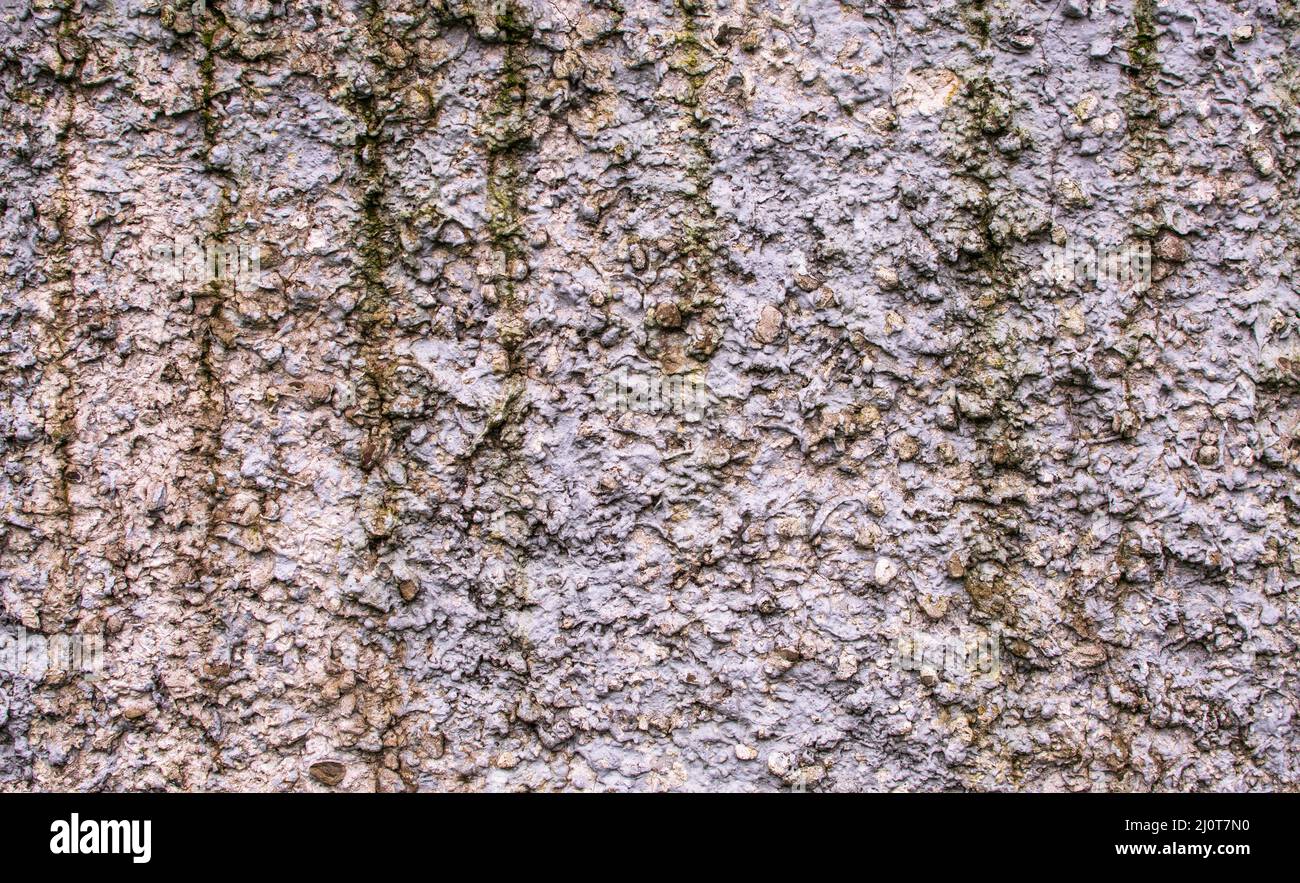 Wall facade as natural background, discolored dirty plaster Stock Photo ...