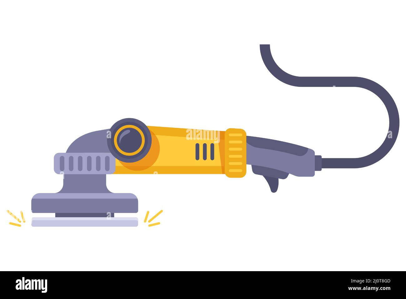 Grinding industrial processes Stock Vector Images - Alamy