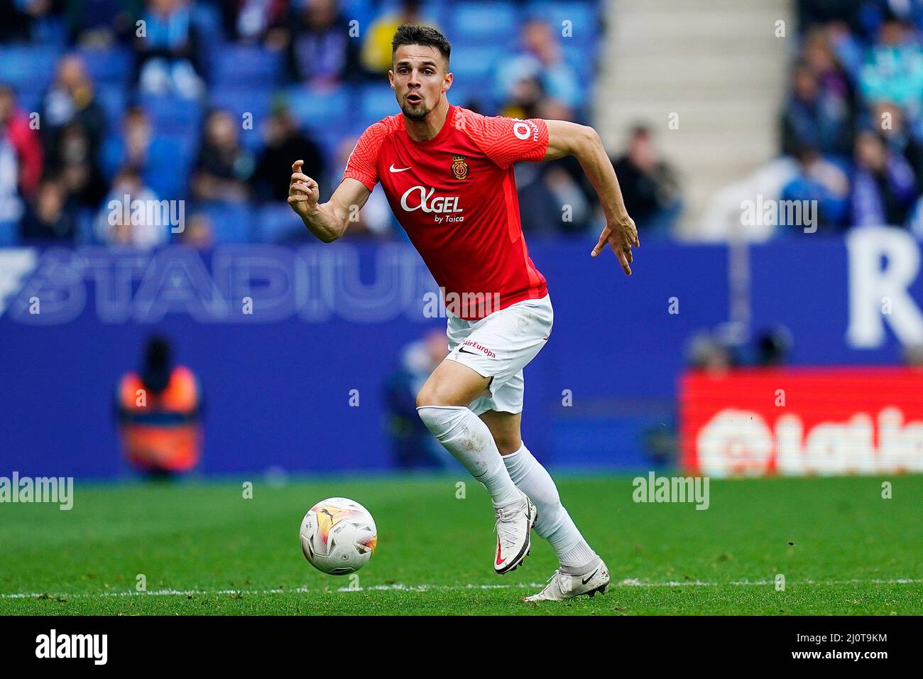 Martin Valjent of RCD Mallorca during the La Liga match between RCD ...