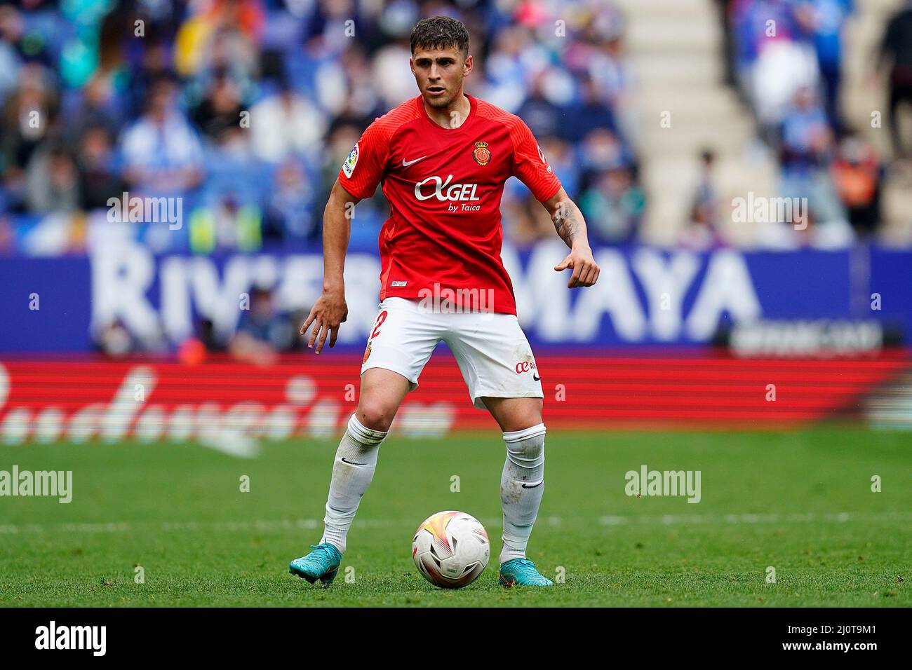 Giovanni Gonzalez of RCD Mallorca during the La Liga match between RCD ...