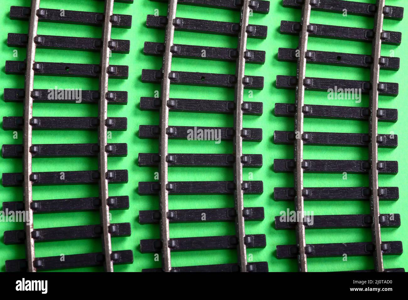 Curved rail track hi-res stock photography and images - Alamy