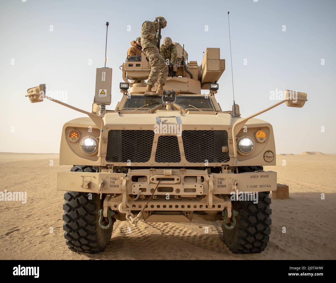 U.S. Army Soldiers practice assembling the Mobile Low, Slow, Small ...