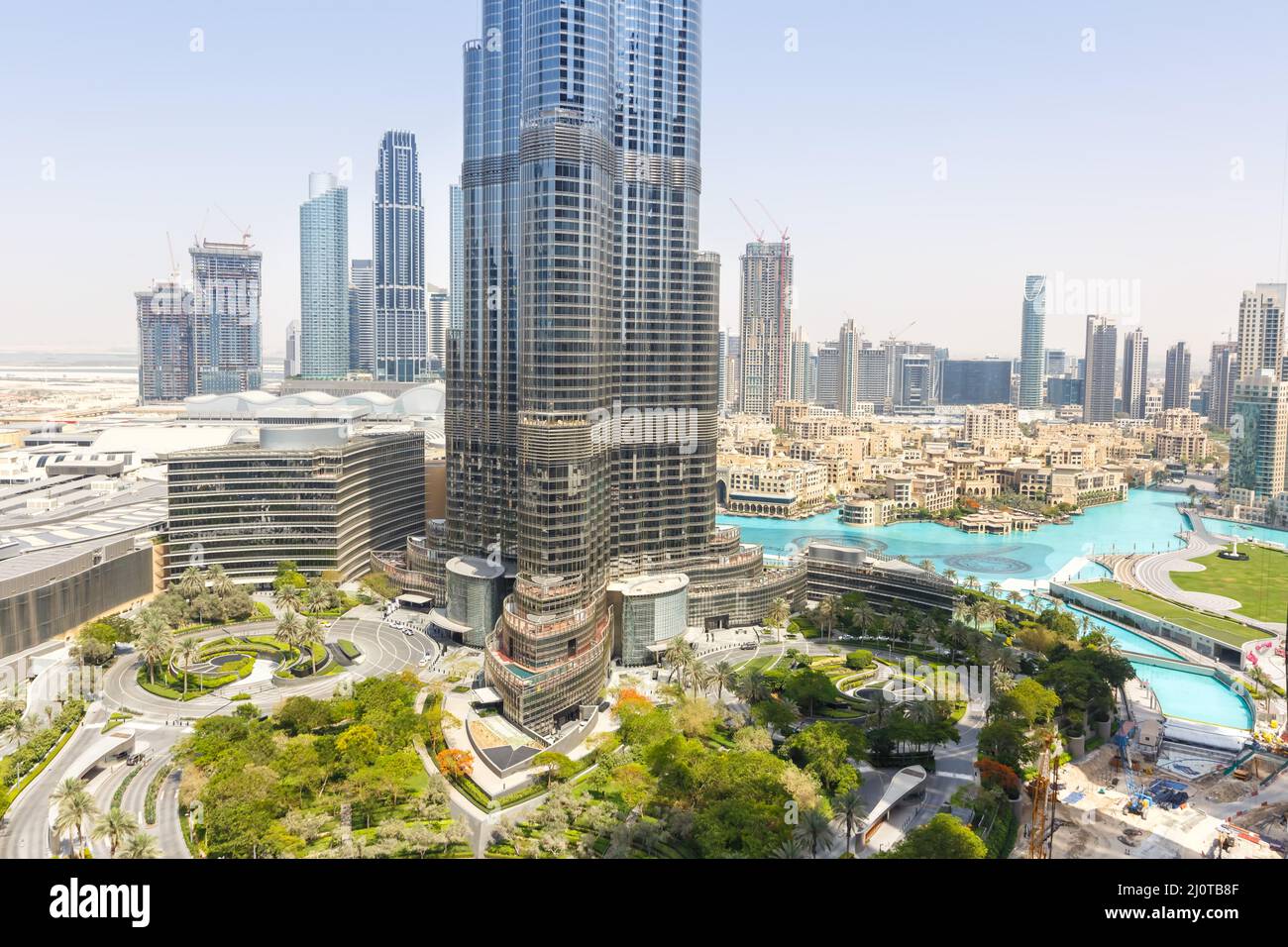 Downtown dubai skyline hi-res stock photography and images - Alamy