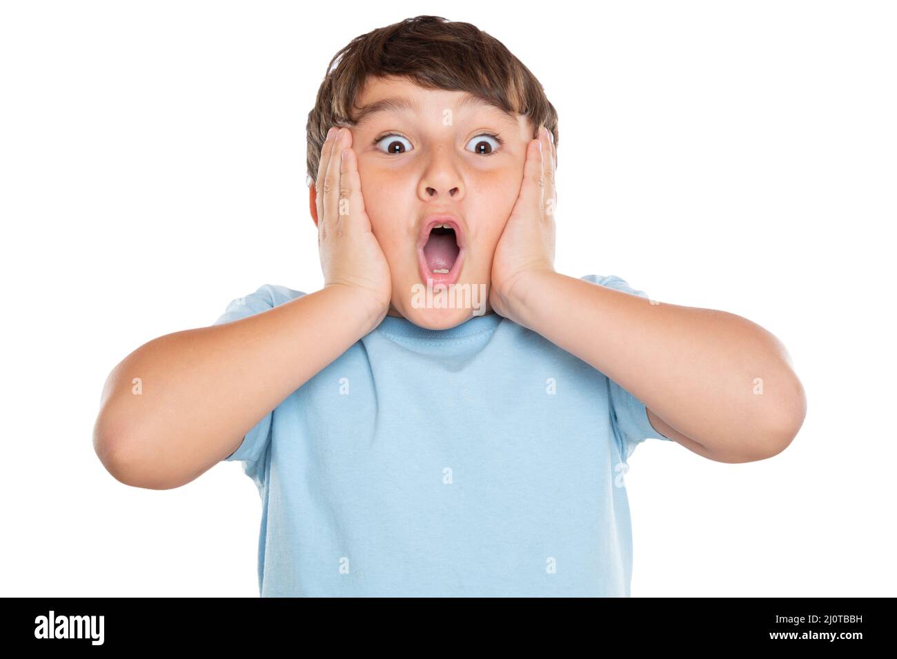 Child boy is astonished surprise isolated cropped exempt Stock Photo ... Child boy is astonished surprise isolated cropped exempt Stock Photo ...