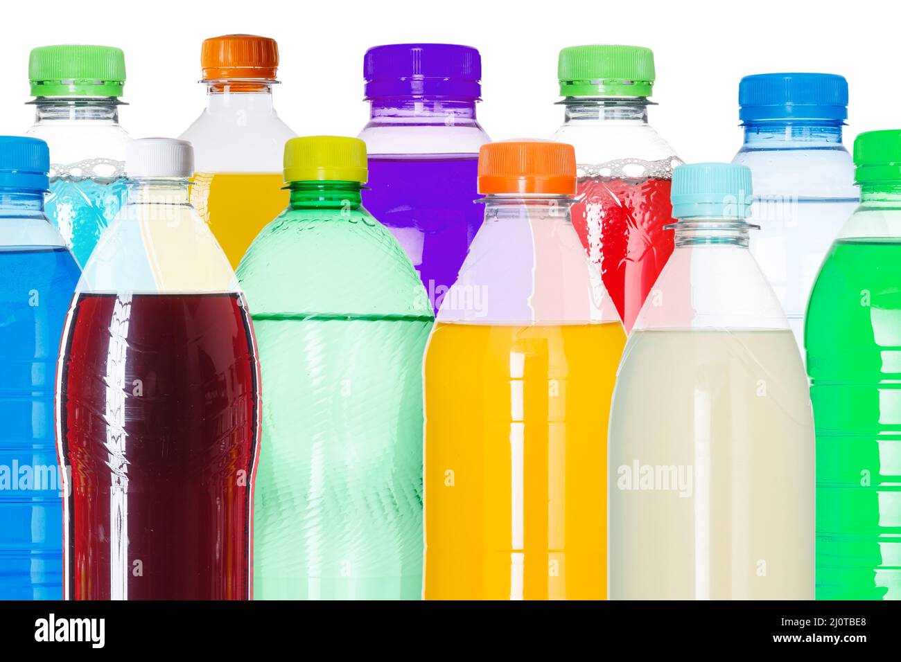 Drinks Lemonade Cola Soft Drinks Bottled Isolated Exempted Exempt Stock Photo - Alamy