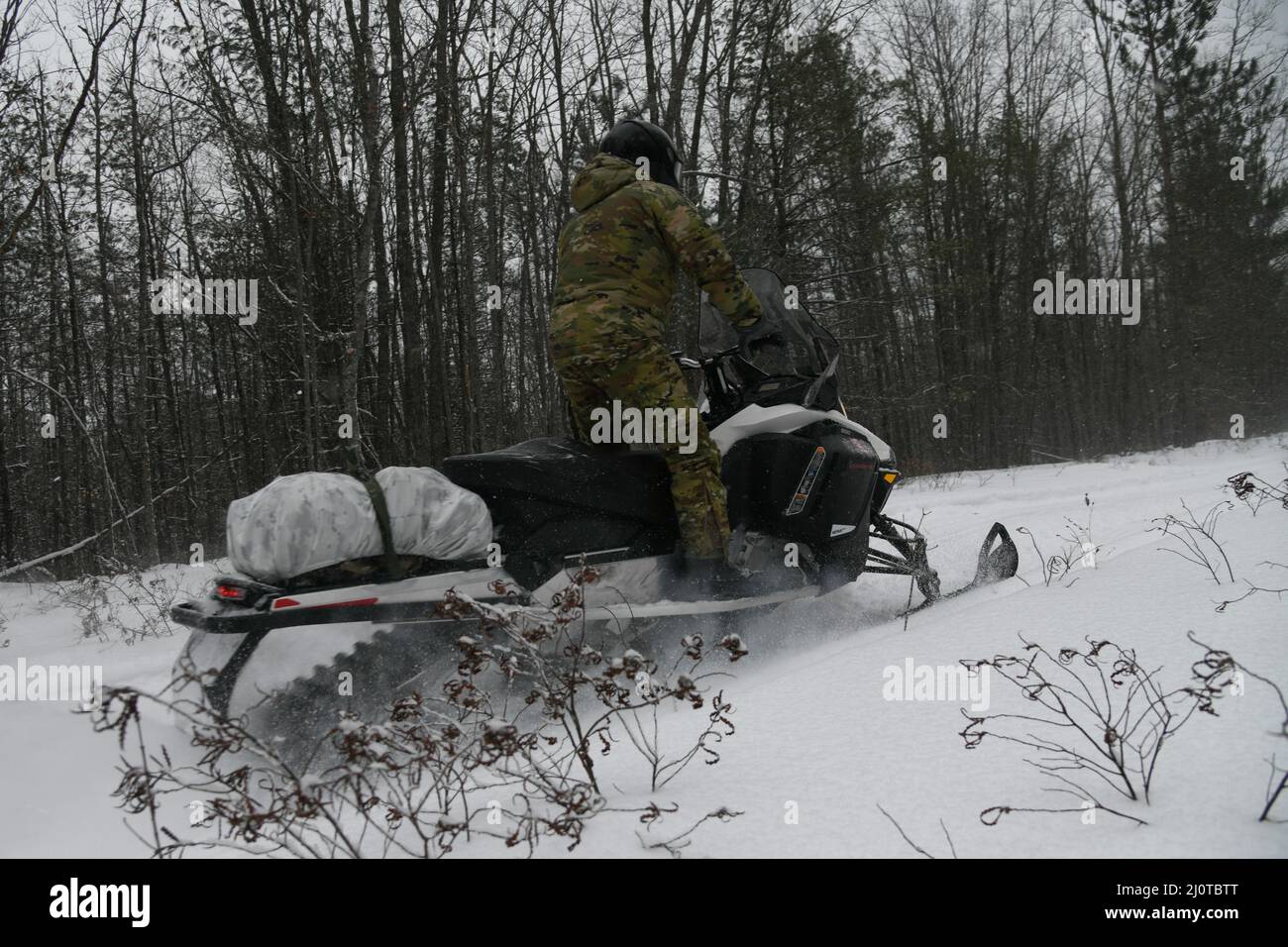 Army snowmobile hi-res stock photography and images - Alamy