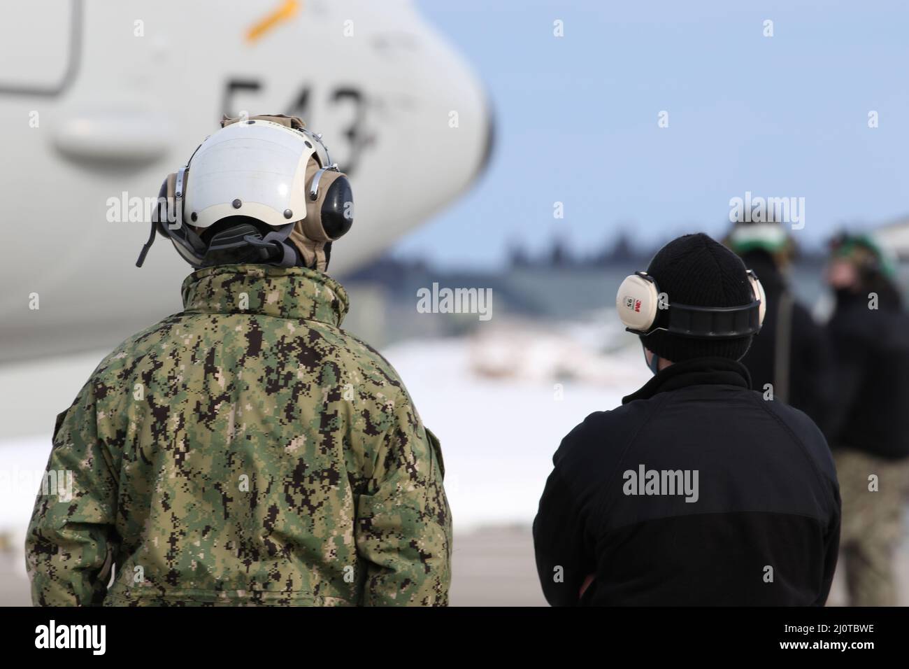 MISAWA, Japan (Jan. 23, 2021) – Chief Aviation Electricians Mate Chad ...