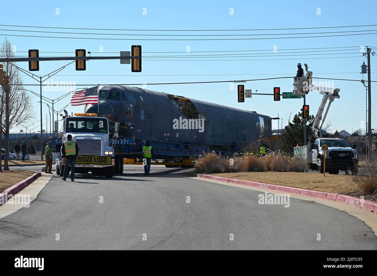 B-52 Stratofortress tail number 61-0009, nicknamed “Damage Inc. II ...