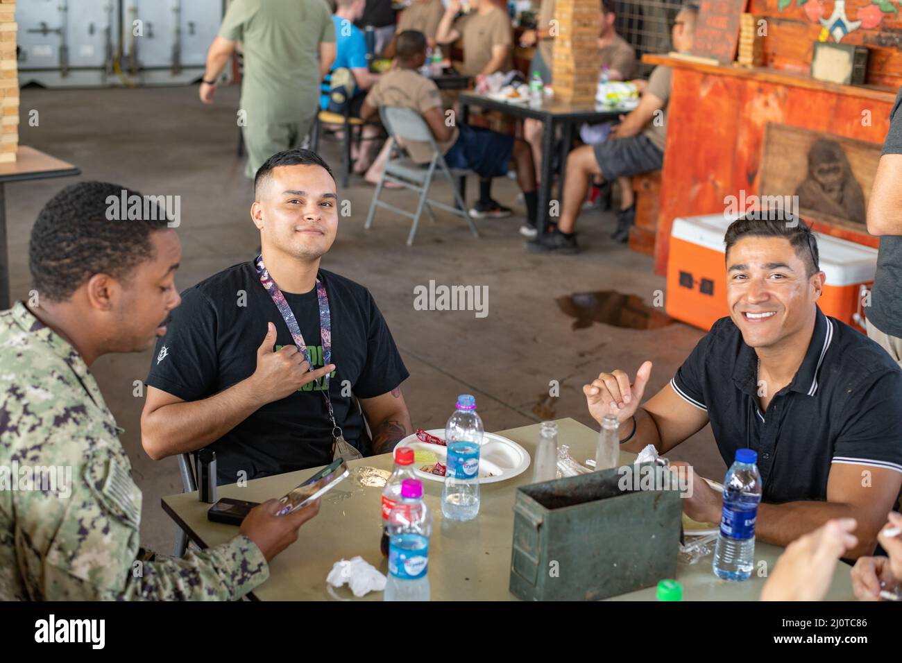 CAMP LEMONNIER, Djibouti (Jan. 22, 2022) – U.S. service members ...