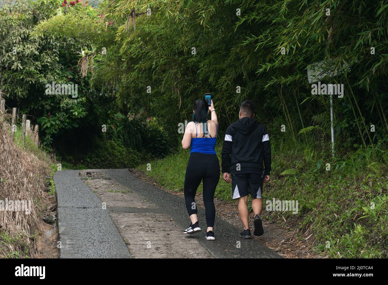 Young couple on thoughtful walk hi-res stock photography and images - Alamy