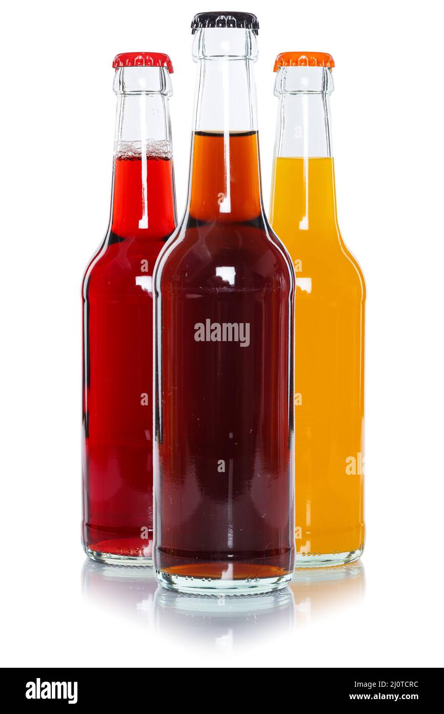 Drinks Lemonade Cola Soft Drinks Bottled Isolated Exempted Exempt Stock ...