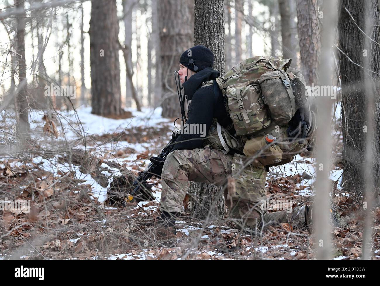 A Special Forces candidate assigned to the U.S. Army John F. Kennedy ...