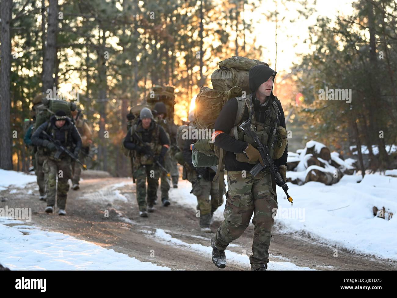 Special Forces candidates assigned to the U.S. Army John F. Kennedy ...