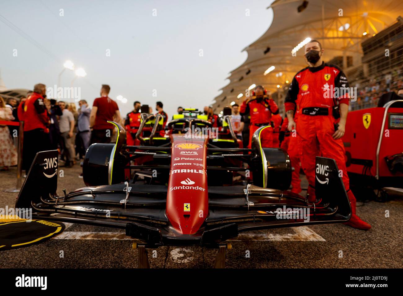 Sakhir, Bahrain. 20th Mar, 2022. Ferrari F1-75, F1 Grand Prix of ...