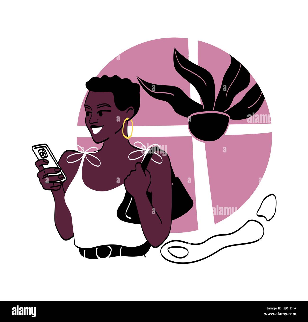 Modern woman concept Stock Vector Image & Art - Alamy