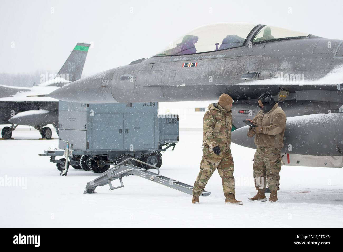 U.S. Air Force Tech. Sgt. Ryan Guess and Staff Sgt. Dana Thompson (from ...