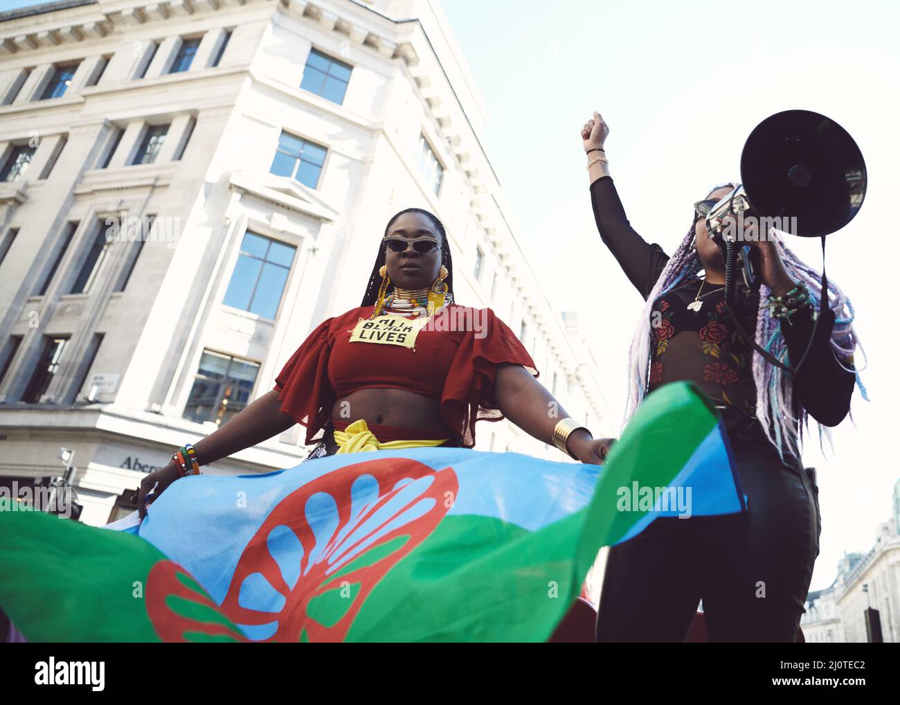 London, England - March 19th 2022: Stand Up To Racism Demonstration on ...