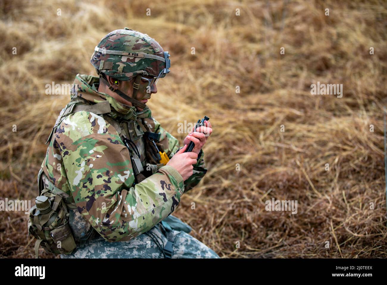 Spc. Brandon Gracia, Combat Medic Specialist, 101st Airborne Division ...