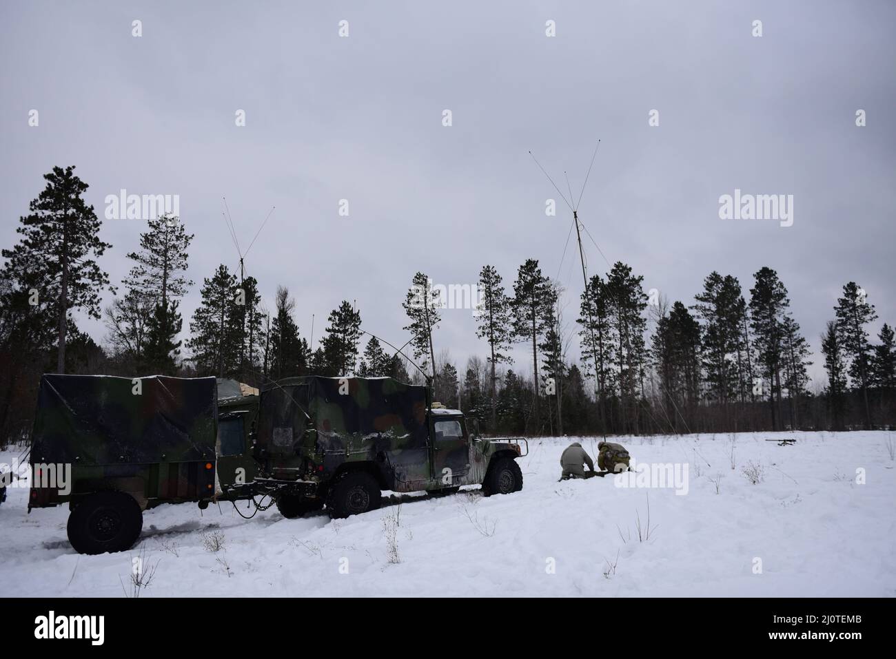 GRAYLING, Mich. – U.S. Army Soldiers from the 1st Battalion, 120th ...