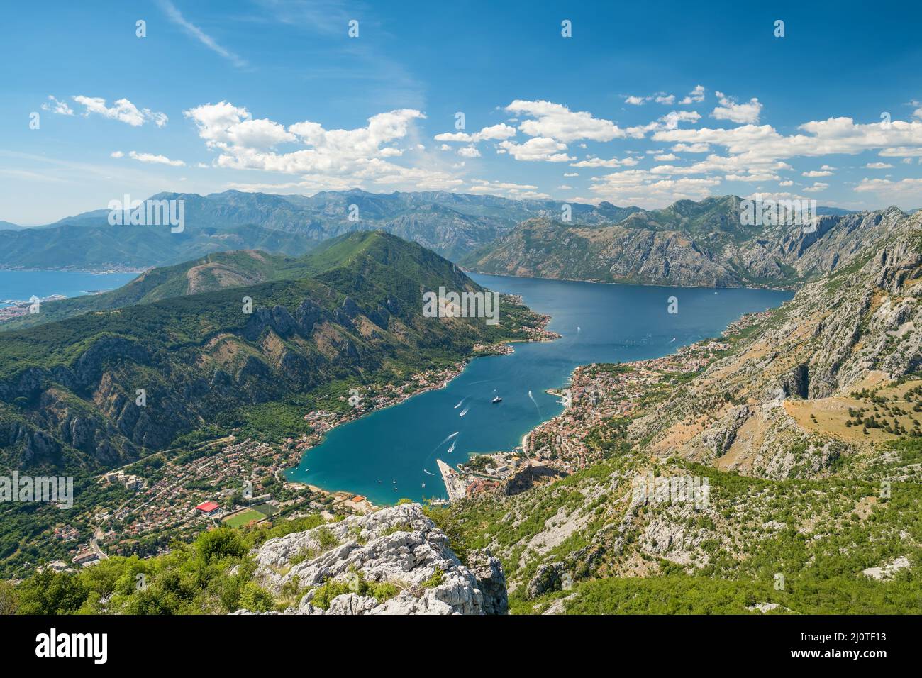 Top view kotor hi-res stock photography and images - Alamy